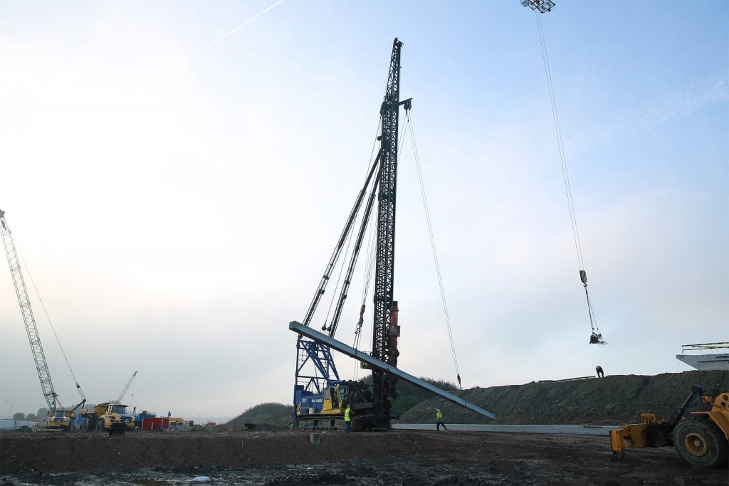 Nieuwe autoweg A11 - Westkapelle - De Waal Solid Foundations